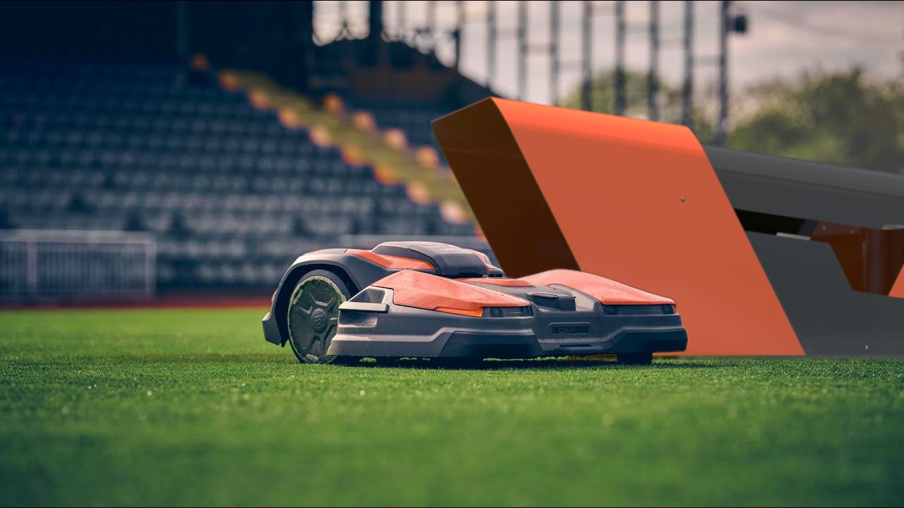 Die ideale Garage für den Mähroboter CEORA von Husqvarna - Idea Mower